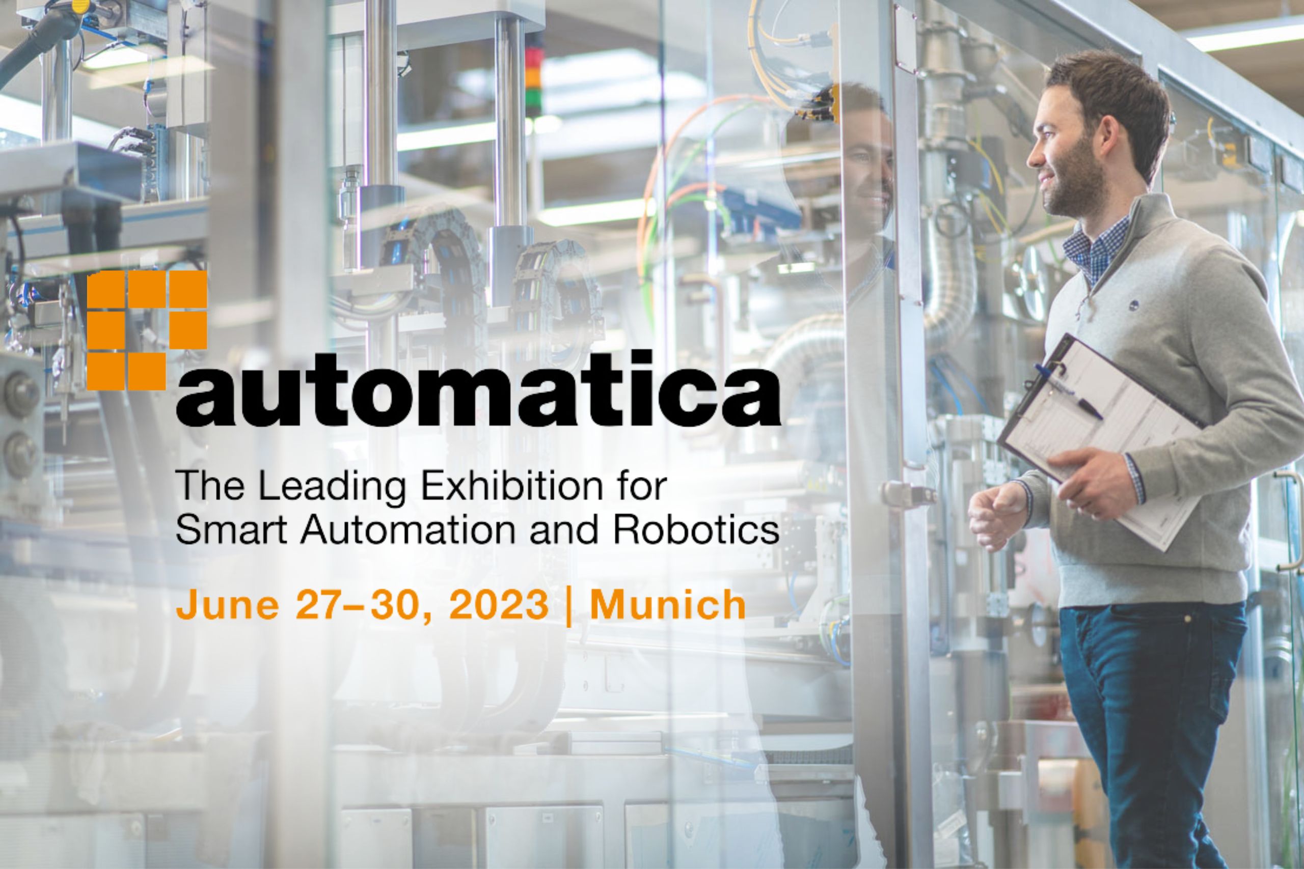 Save the date! Treffen Sie uns auf der Automatica 2023 in München - Woll Maschinenbau